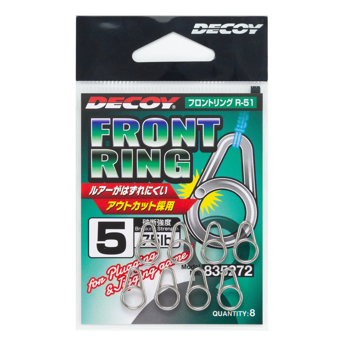 Decoy R-51 Front Ring Snaps – CharkBait!