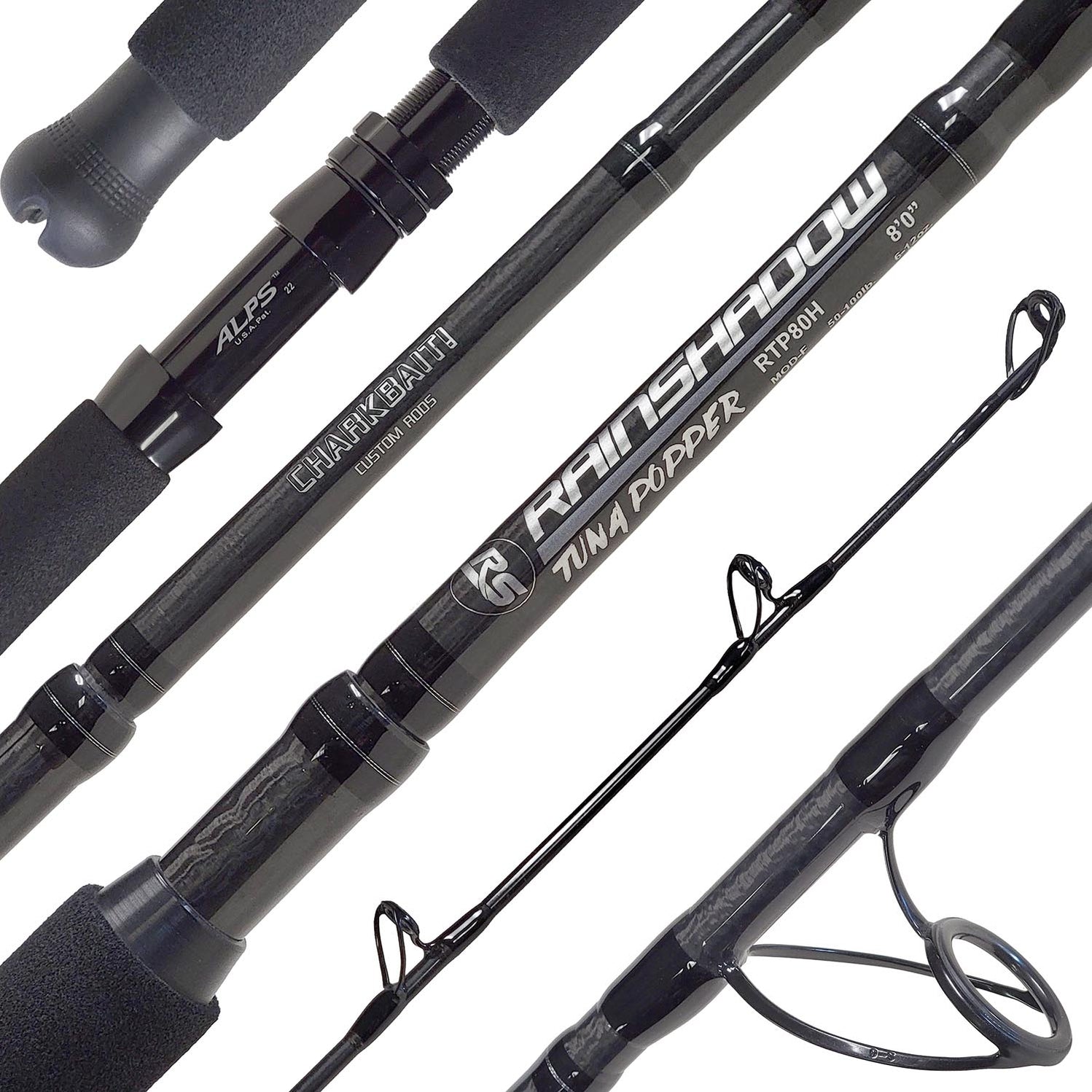 Rainshadow Custom 2 Piece Tuna Popping Rods — Charkbait