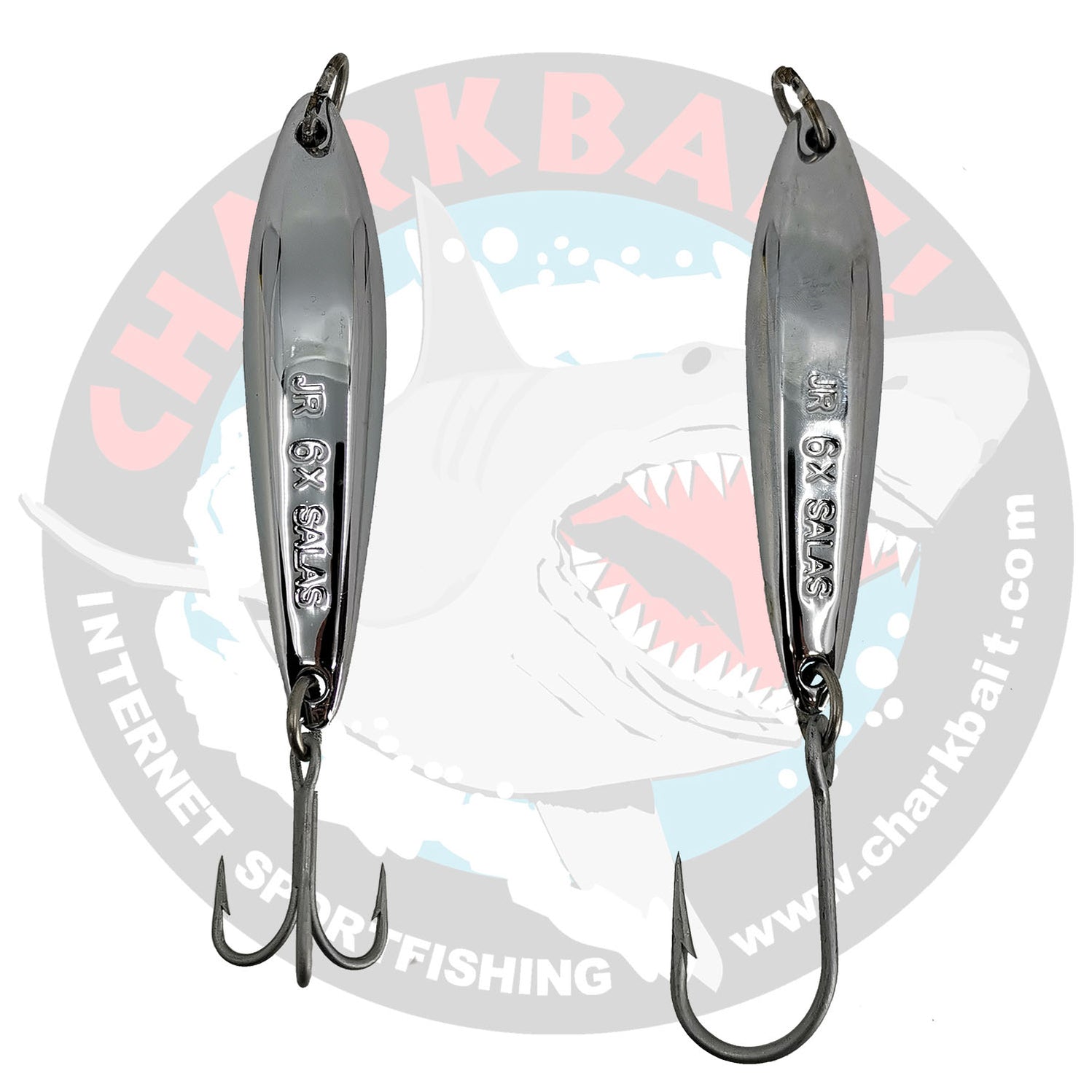 Salas 6X Jr Chrome Yo-Yo Iron Jigs — Charkbait
