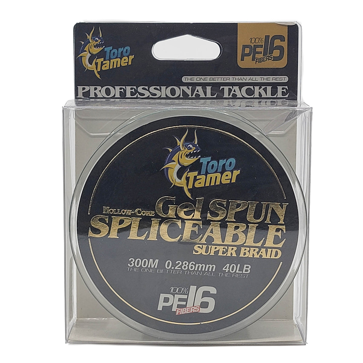 Toro Tamer 16 Strand Hollow Braid 300M – CharkBait!