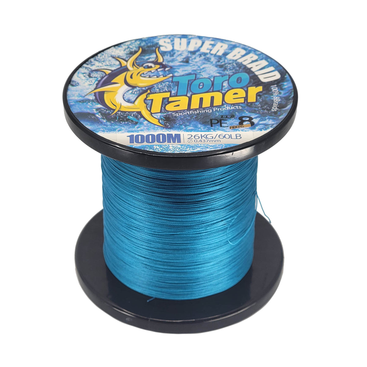 Toro Tamer 8 Strand Solid Braid 1000M – CharkBait!