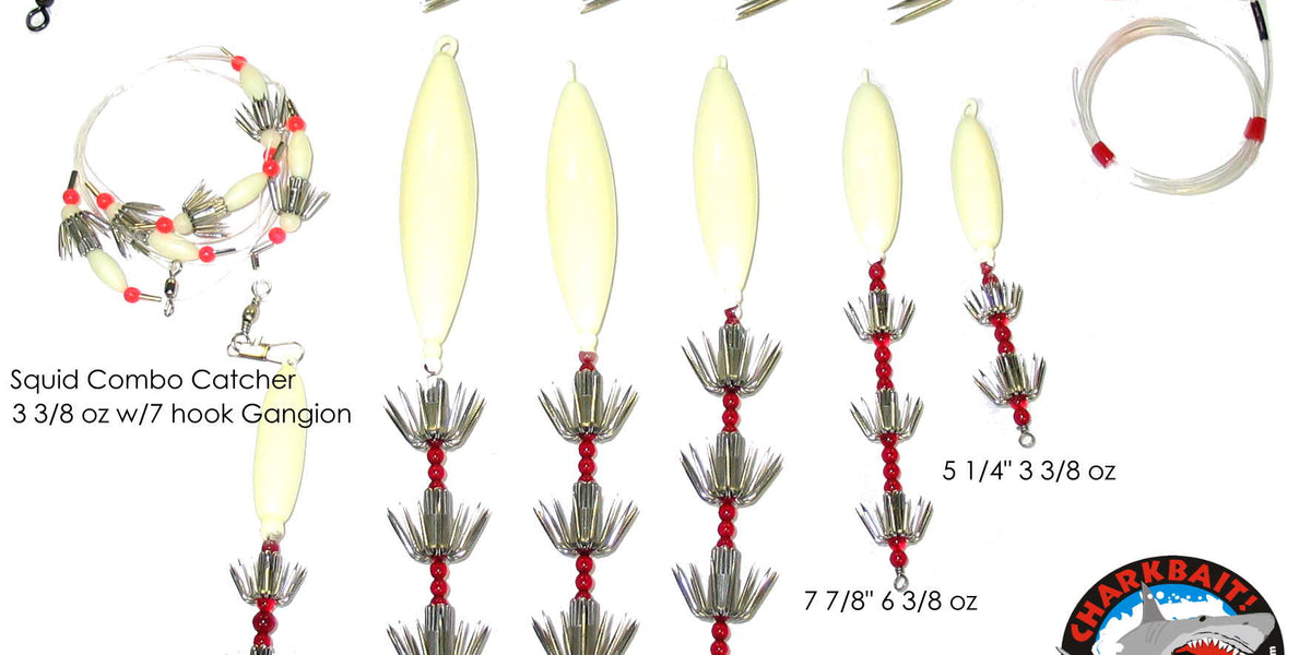 LM Weighted Squid Jigs — Charkbait