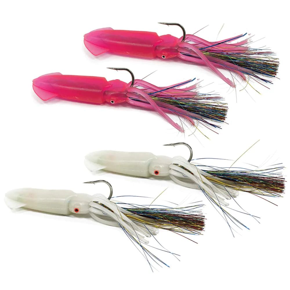 Ahi USA 7" Rock Cod Squid Rigs – CharkBait!
